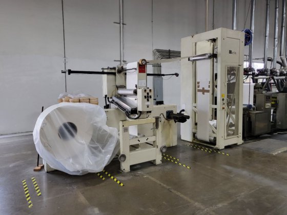 2000 Martin Automatic butt splicer CECB522 - Slitter/ Rewinder in ...