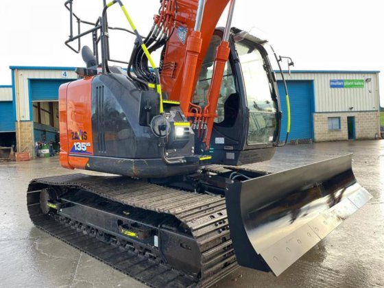 2021 Hitachi ZX135US-6 Blade in Coleraine, United Kingdom