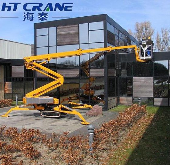 Mobile Table Lifts Man Lifting Work Platform Telescopic Boom Lift ...