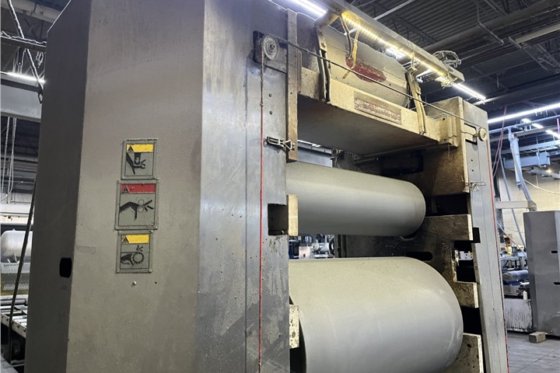 41" Wide Welex Sheet Stack, 12" Top Roll, 24" Middle And Bottom Roll in ...