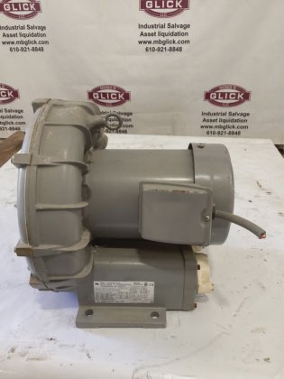 Fuji Electric VFC509A-7W 2.5HP Regenerative Blower/Ring Compressor 3PH ...