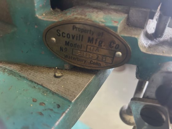 Scovill Fasteners GA Automatic Snap Button Machine Press in Fleetwood ...