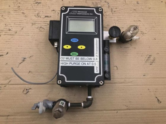 Advanced Instruments Inc. GPR-2500 Oxygen Transmitter 150PSI in ...