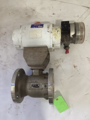 Flowserve Worcester 3” Ball Valve 316 Stainless CF8M w/Actuator in ...