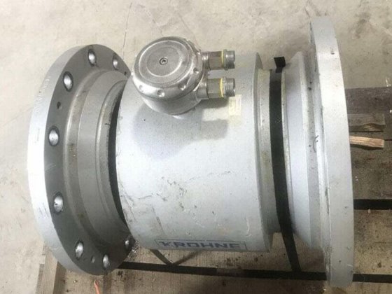 KROHNE Optiflux 4000 Altometer flow meter 12" Rubber lined in Fleetwood ...