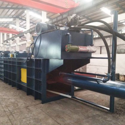120 tons semi-automatic horizontal semi-automatic hydraulic baler nylon ...