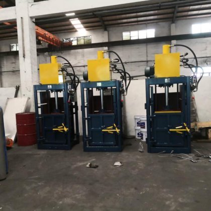 100 tons vertical hydraulic baler vertical cotton baler factory ...