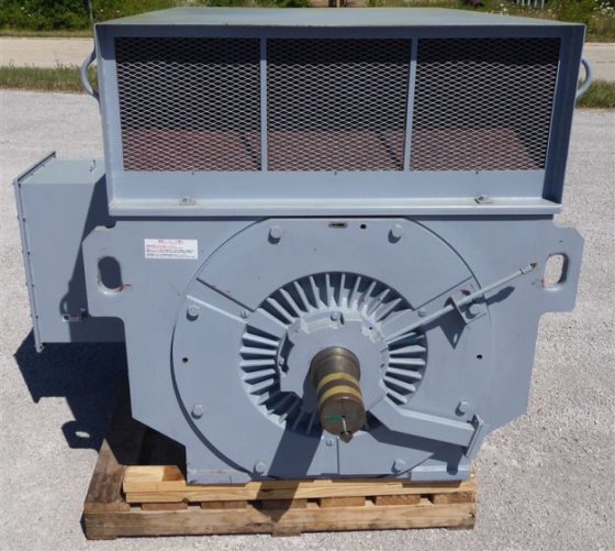 400 HP Toshiba TEMiC Electric Motor Frame 400T 514 RPM 4160V E-OK TIKE ...