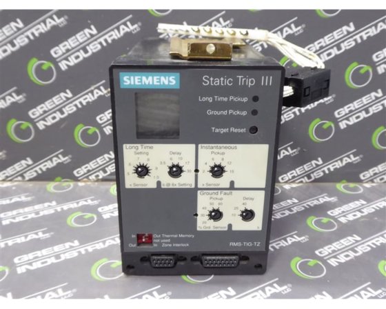 Siemens RMS-TIG-TZ Static Trip III Solid State Programmer 5000A max in ...
