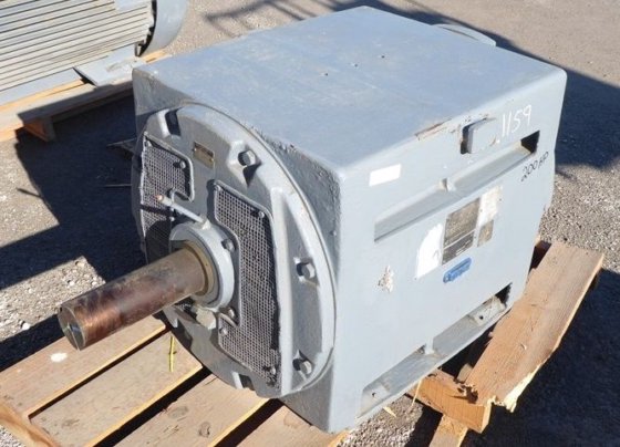 General Electric 200 HP Electric Motor Frame 8155Z 1800 RPM 4160 Volts ...