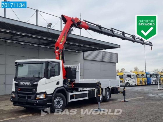 2023 Scania P410 6X2 Palfinger PK35002 TEC5 Crane Kran | 2.5T Winch ...