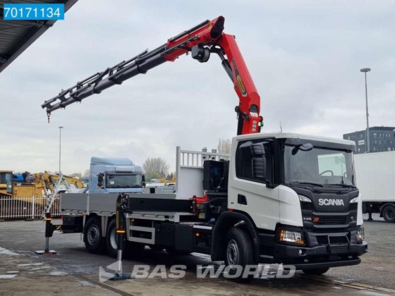 2023 Scania P410 6X2 Palfinger PK35002 TEC5 Crane Kran | 2.5T Winch ...