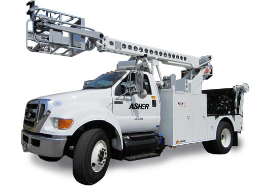 Late Model TELSTA T-40C Bucket Trucks for Rent in Los Angeles, CA, USA