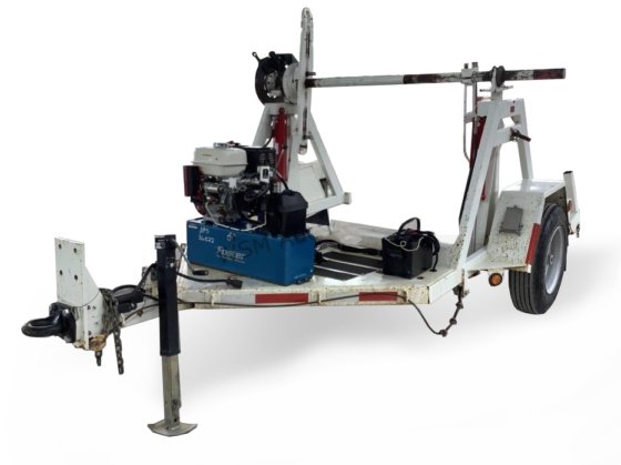 FLEMING Cable Reel Trailer with Tensioning Brake in Los Angeles, CA, USA