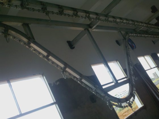 Automatic blood transfusion transportation line in Qingdao, Shandong, China