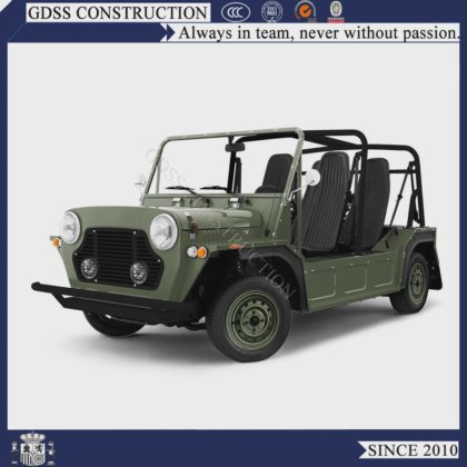 4 Seats Top Covered Small Electric Car Electrical Mini Moke with EEC ...