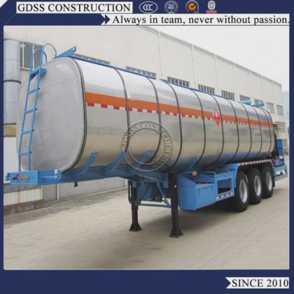 Three BPW Axles Air Suspension Available Aluminum Utility Tanker Body ...
