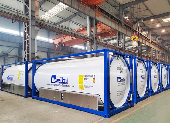 Bewellcn 20ft CO2 Tank container in Shanghai, China