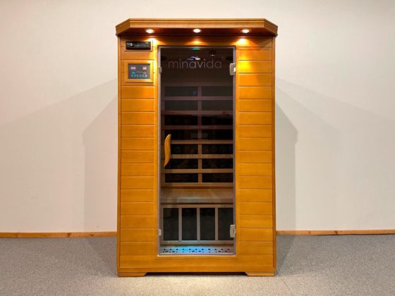 Infrared sauna heat cabin IWK Sky Brown brown full sp. 2pers new in ...