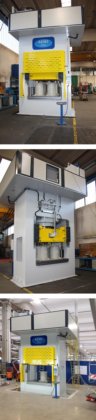 1500 ton hydroforming press. in Calcinate, Lombardy, Italy