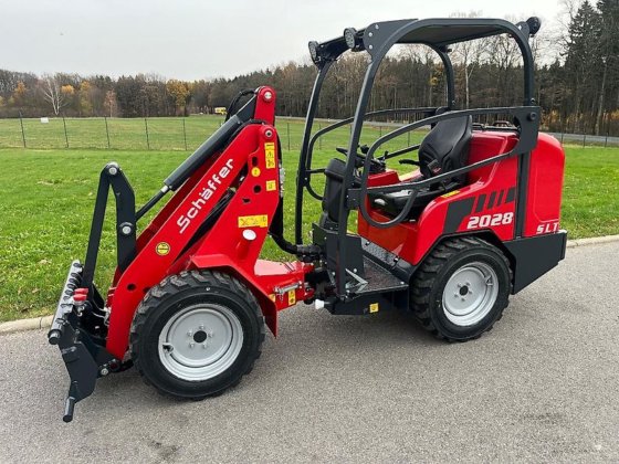 2025 New Compact loader Schäffer 2028 SLT in Oederan, Saxony, Germany