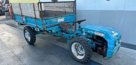 1984 Bertolini diesel 4 x 4 motoagricola with registration in Veneto, Italy