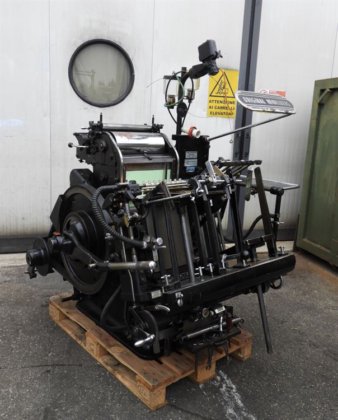 Heidelberg Stella printing press in San Fior, Veneto, Italy