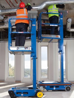 Ecolift (Push-Around) Low Level Platform in Bedfordshire, UK