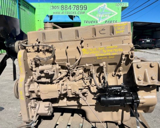 1990 CUMMINS LTA10 ENGINE 300HP in Miami, FL, USA