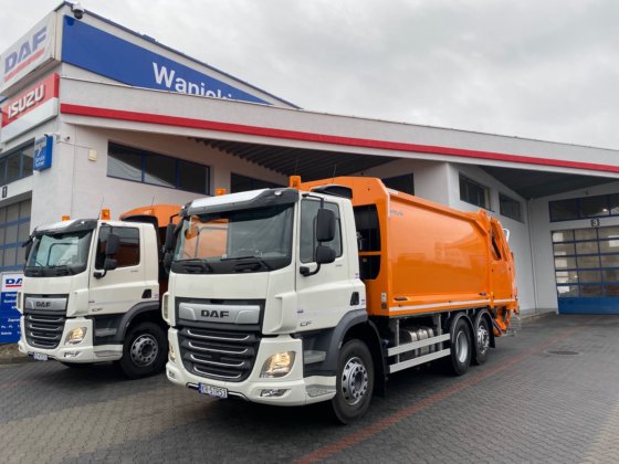 2022 DAF FA 340 CF with body GEESINK GPM IV 21H25 in Mogilany, Poland