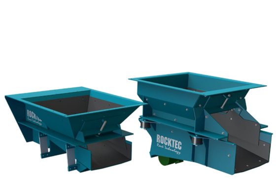 Rocktec Vibrating Feeders in Matamata, New Zealand