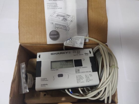 DIEHL METERING ULTRASONIC COOLING METER SHARKY 775 TYPE, 3045199 in ...