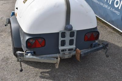 Light pole Trailer Ecolite Diesel in Essen, Belgium