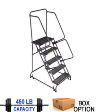 Ballymore Standard Rolling Ladders with Spring Loaded Casters in York ...