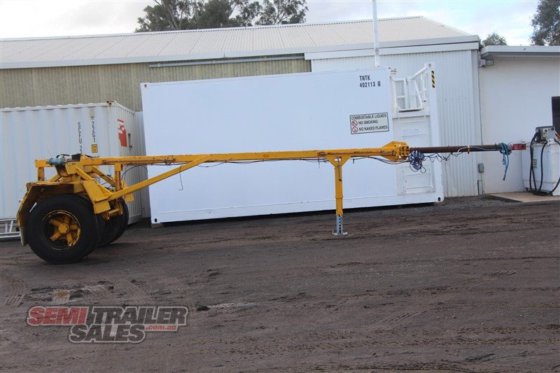 1981 Custom Pole Jinker Semi Trailer in Australia