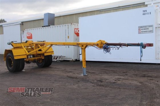 1981 Custom Pole Jinker Semi Trailer in Australia