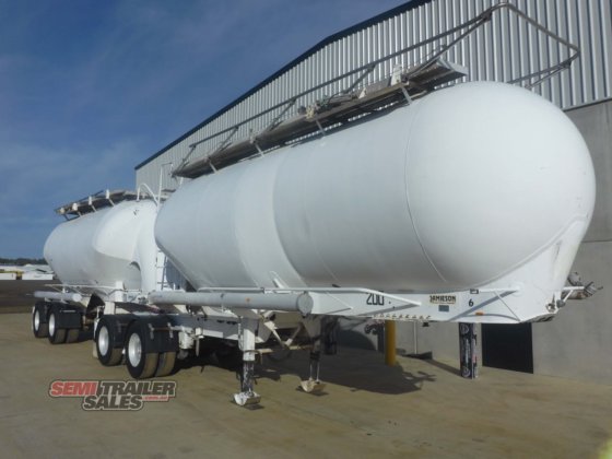 2007 Marshall Lethlean Bulk Tanker B Double SET in Australia