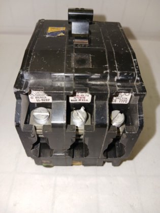 SQUARE D 50 AMP CIRCUIT BREAKER 3 POLE 240 VAC 10 KA QO350 in Camden ...