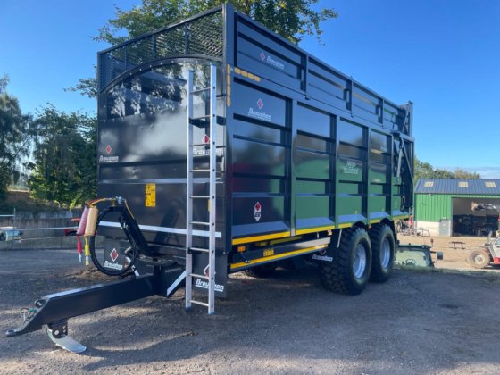 Broughan 22FT Grey Silage Trailer in Northwich, England, United Kingdom
