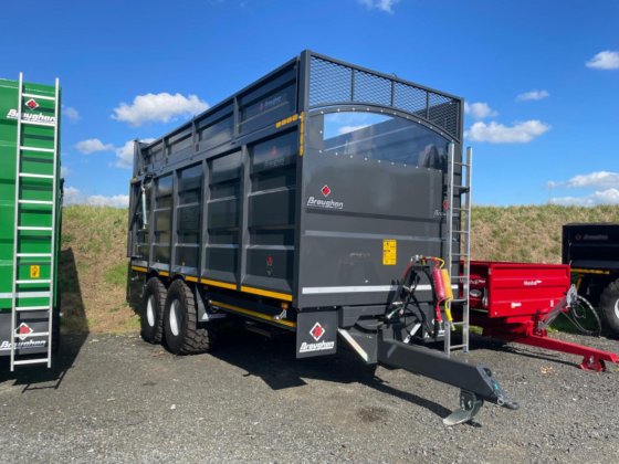 Broughan 22FT Grey Silage Trailer in Northwich, England, United Kingdom
