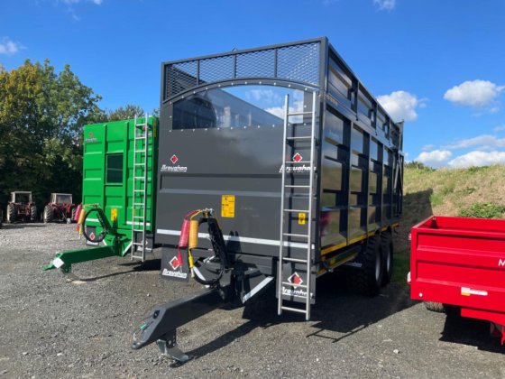 Broughan 22FT Grey Silage Trailer in Northwich, England, United Kingdom