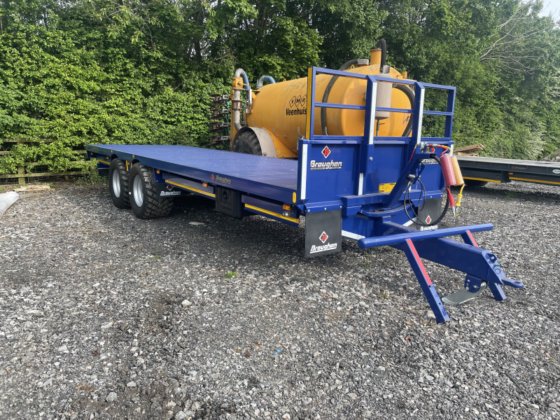 Broughan 28FT Blue Bale Trailer in Northwich, England, United Kingdom