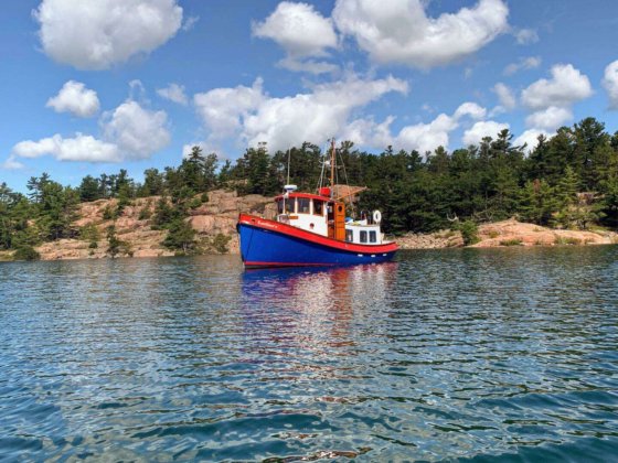 1984 Lord Nelson 37 Victory Tug in Port Lambton, Ontario, Canada
