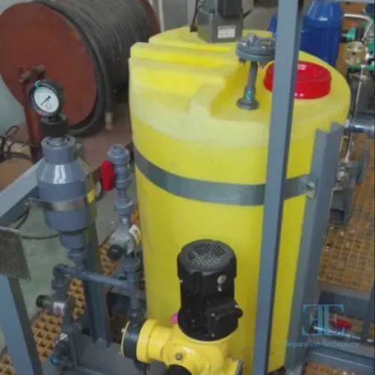 Dosing drum Dosing drum in Shanghai, China