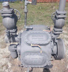 Vilter Reciprocating Compressor : Model VMC 448 : Ammonia : Item ...