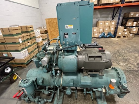 Frick RXF 19 Screw Compressor Package in New York, USA