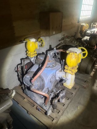 Mycom Ammonia reciprocating compressor: Model: N6WA in Houston, TX, USA