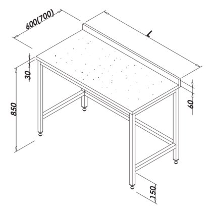 Marble Work Bench in Istanbul, Turkey