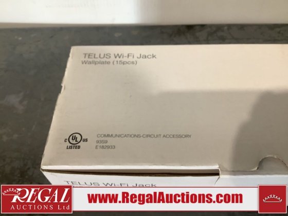 Telus Wi-Fi Jack Wallplates in Calgary, Alberta, Canada