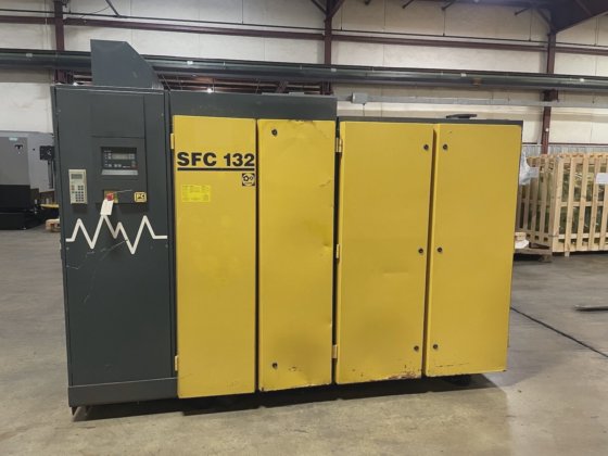 KAESER SFC 132 SCREW AIR COMPRESSOR VARIABLE FREQUENCY DRIVE VSD in ...